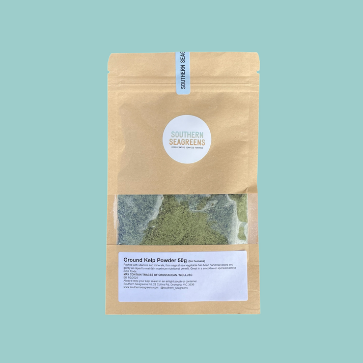 Ground Seaweed Powder 50g | Southern Seagreens Australian Kelp